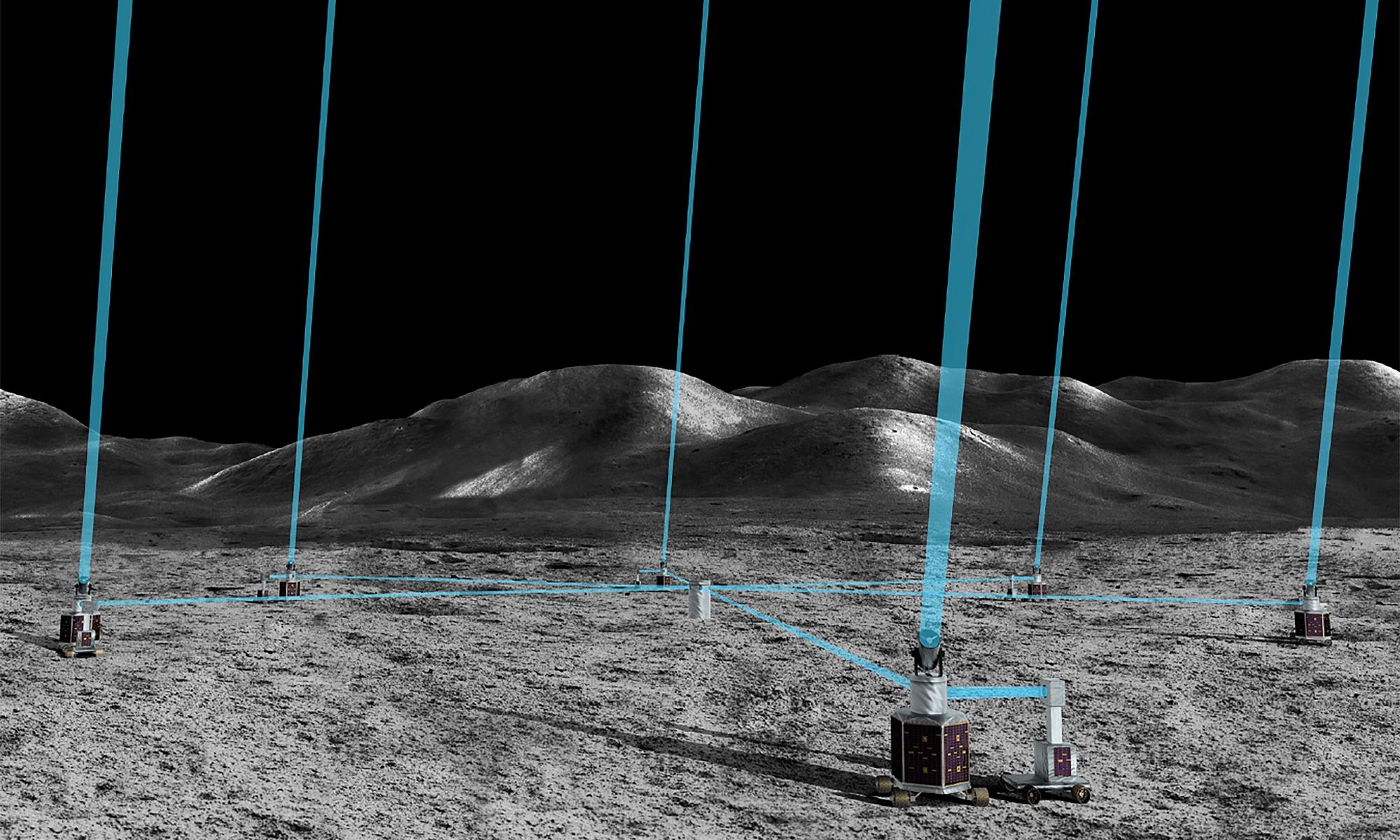 Вчені NASA планують збудувати на Місяці гігантську систему телескопів ...
