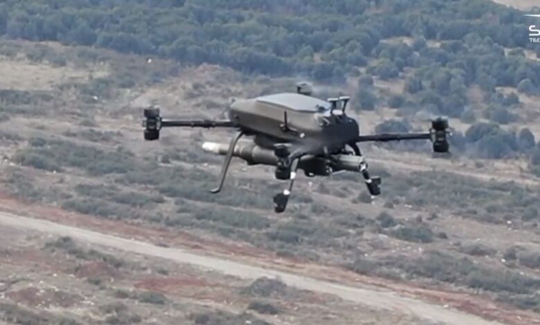 Грецькі розробники представили новий бойовий дрон-ракетоносій Sarisa II ...