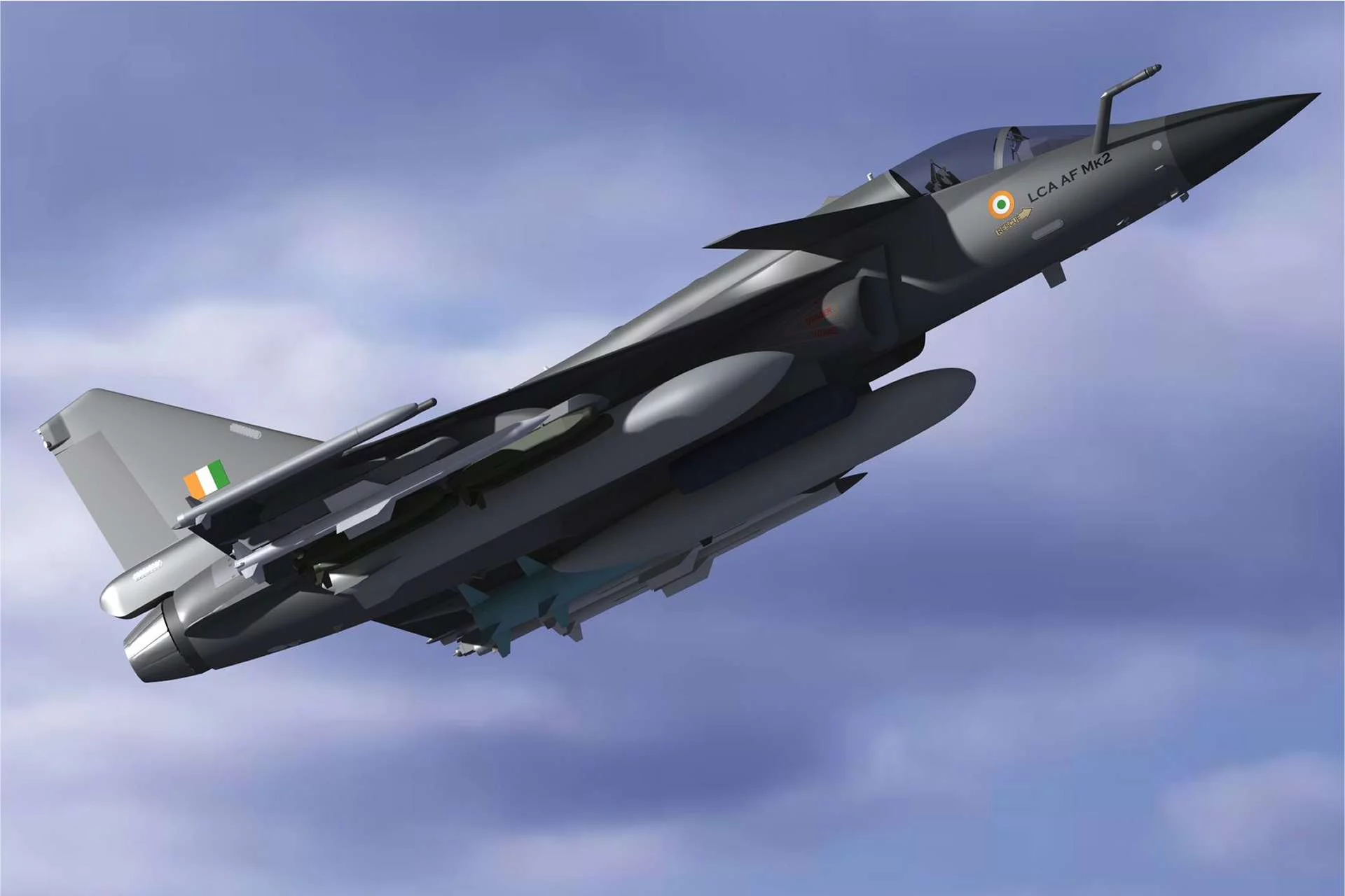 Розкриті технічні характеристики нового індійського багатоцільового винищувача Tejas MK-2 ...