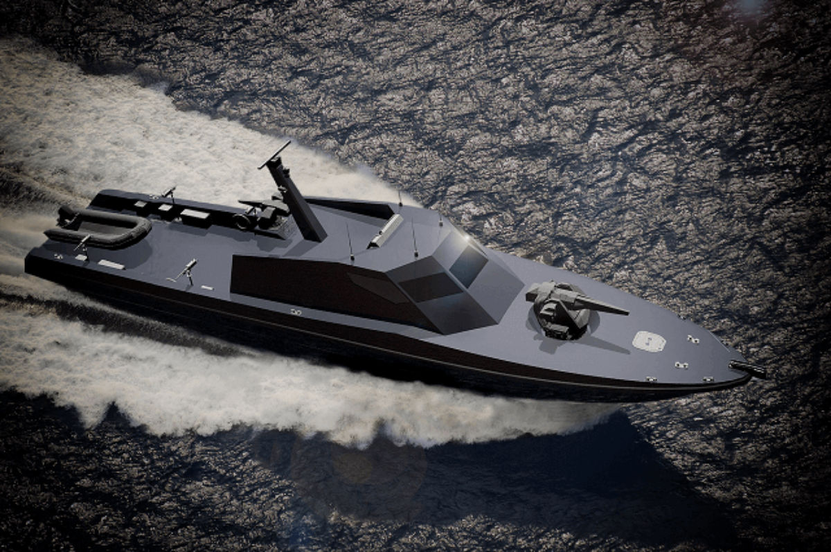 Розкриті технічні характеристики бойового морського дрона Ghost MRTP 24 ...